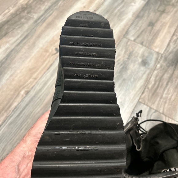 Nathan Hack | Shoes | Vintage Nathan Hack Ripple Sole Black Military ...